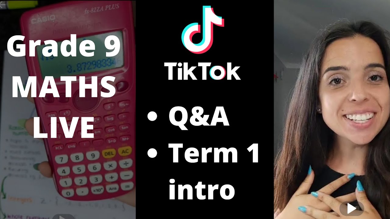 Grade 9 Maths LIVE and Q&A - YouTube