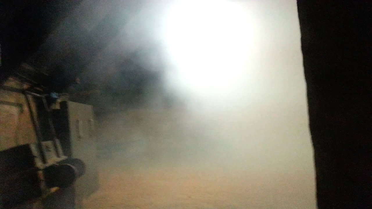 Stepping into the Peat smoke at Laphroaig - YouTube