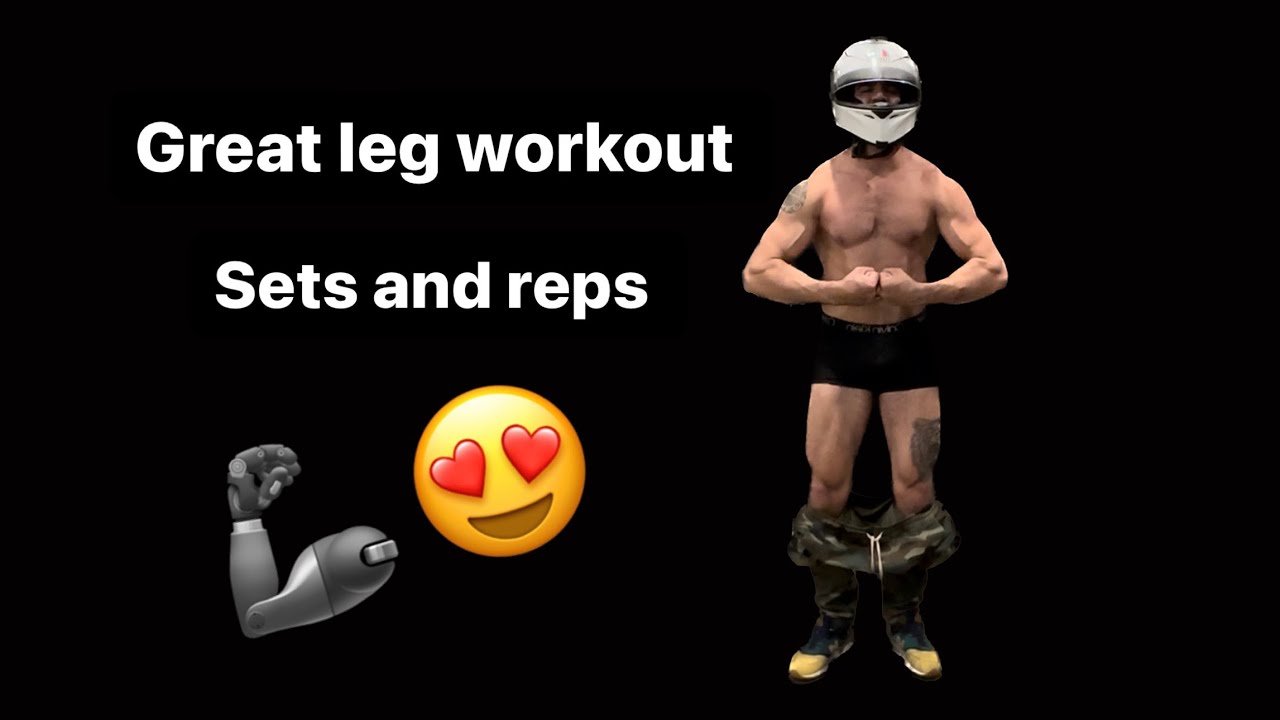 Great leg workout 🏋🏽‍♀️ (sets and reps ) - YouTube