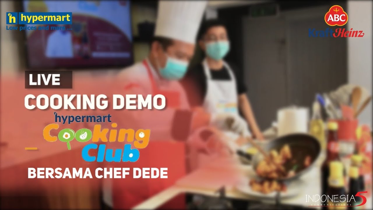 [LIVE COOKING DEMO BERSAMA CHEF DEDE] - YouTube