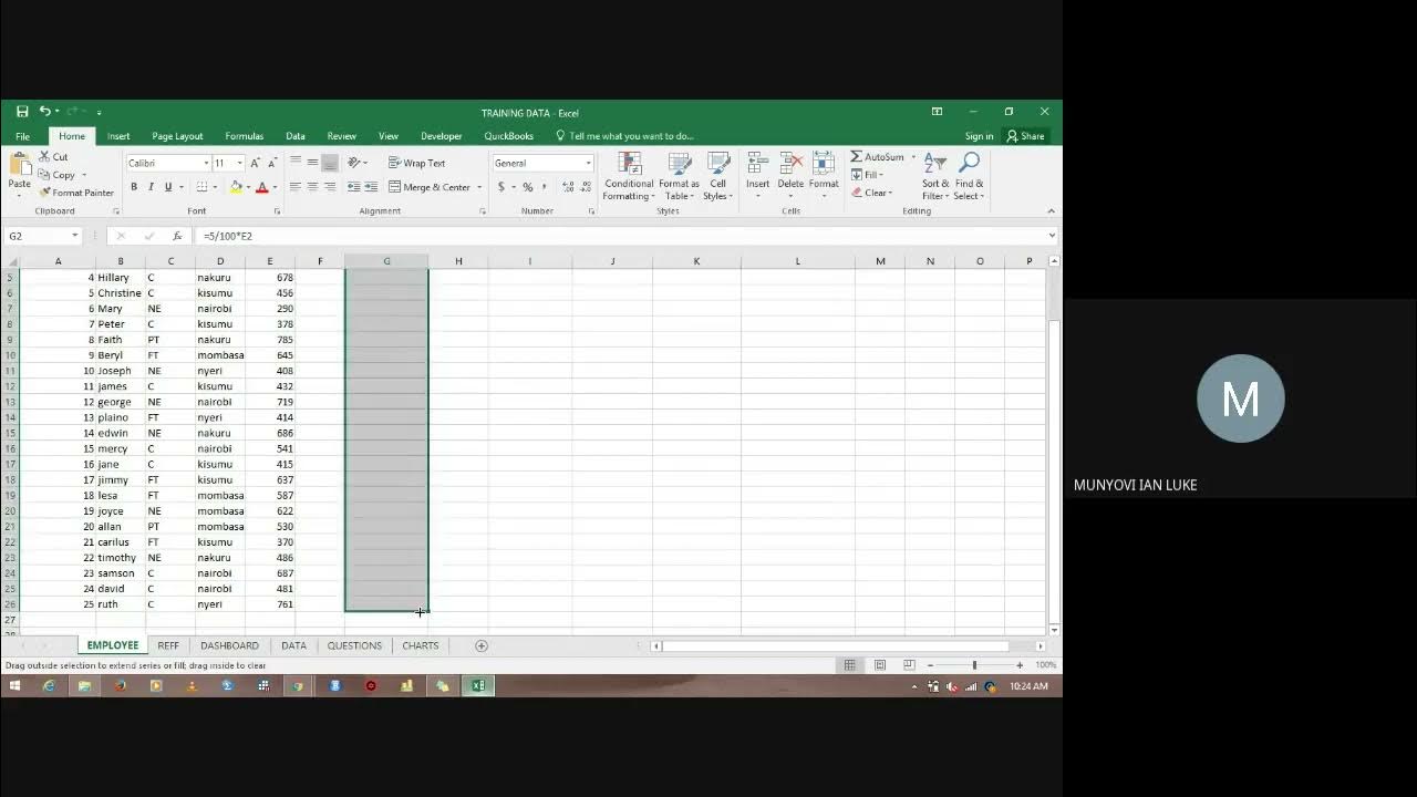 QUANTITATIVE ANALYSIS / ADVANCED EXCEL /MASTERS DATA - YouTube
