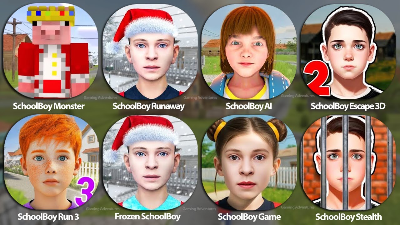 Nick's Runaway, Schoolboy Runaway Stealth, Schoolboy Escape 3: Summer ...