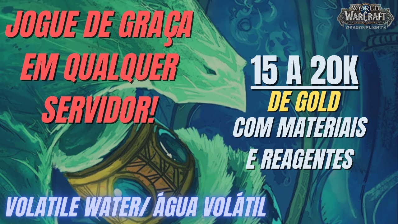 FAÇA MUITO GOLD COM ÁGUA VOLÁTIL - Volatile Water - Guia de Farm de ...