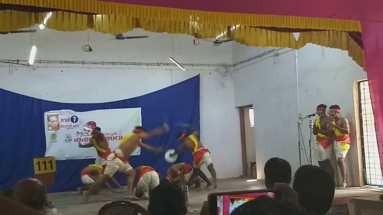 Parichamuttu Kali performance, Kerala School Kalolsavam 2018-19 ...