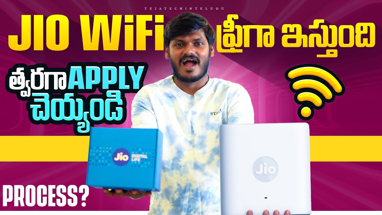 Free Jio Wifi Apply Fast |@TejaTeluguTech - YouTube