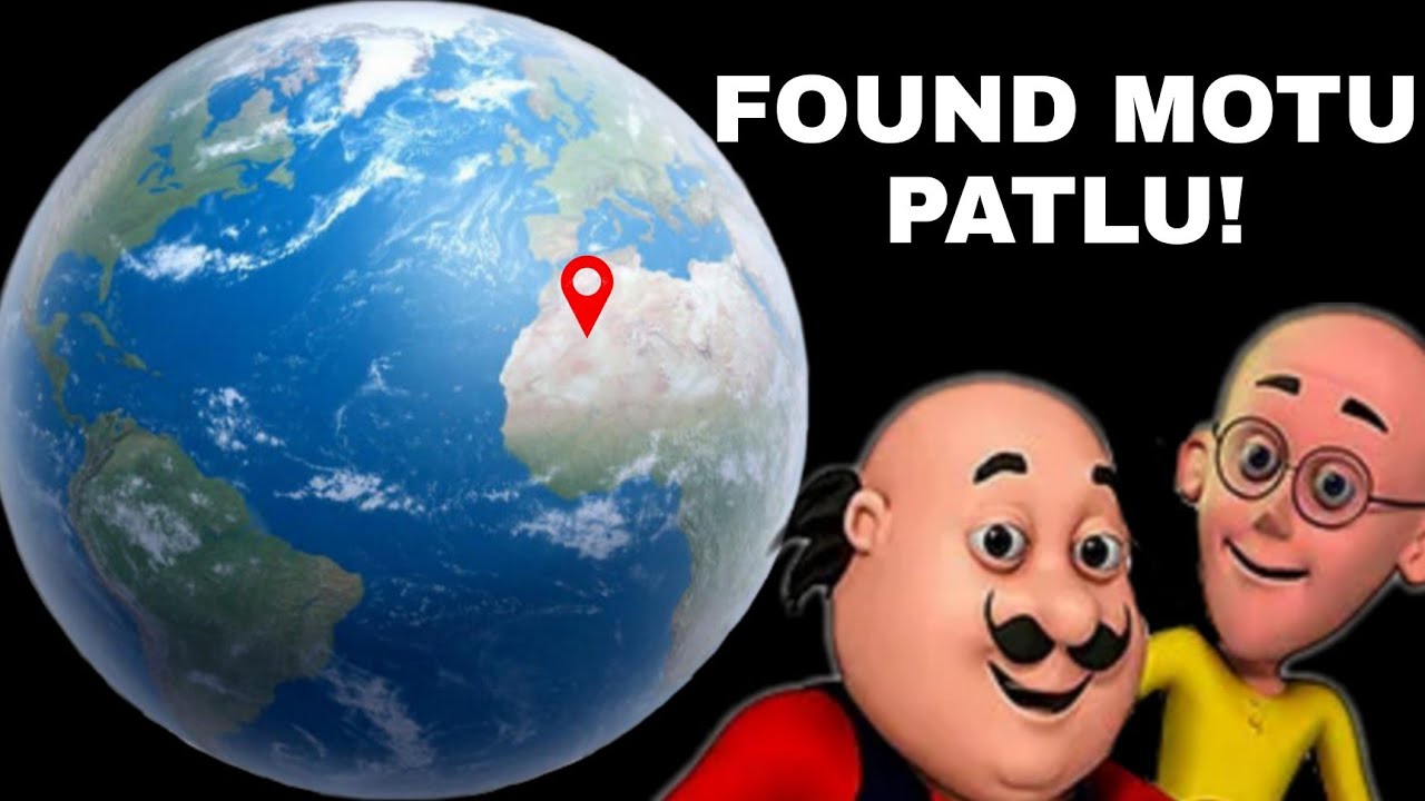 Motu-Patlu Found On Google Earth #MapSecrets - YouTube