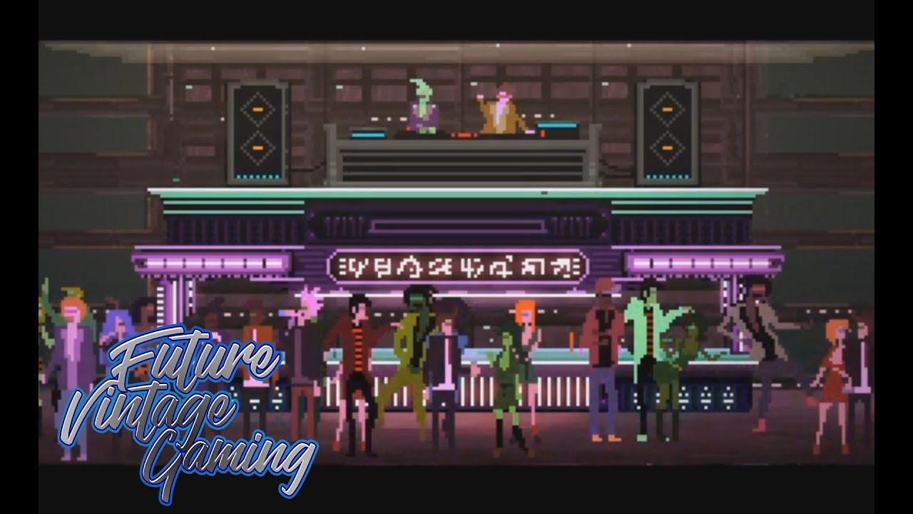 The Last Night (Flash) Free Neon Light Cyberpunk Pixel Art Point and ...