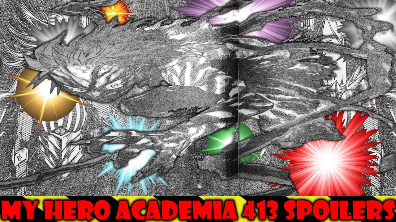 DEKU GIVES UP ON ONE FOR ALL?! MY HERO ACADEMIA CHAPTER 413 SPOILERS ...
