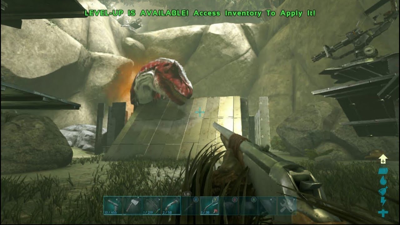 Ark Survival Evolved - Valguero - Season 1 Ep08 - Fighting an Alpha Rex ...