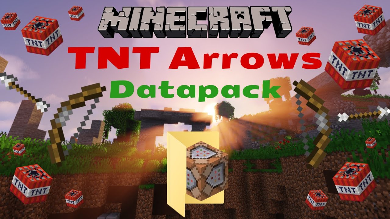 How to Get and Use the TNT Bow in Minecraft! - YouTube