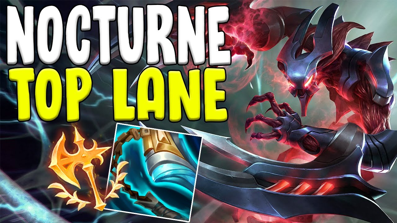 DISGUSTING STRONG LANER - NOCTURNE TOP S11 BUILD GUIDE RUNES GAMEPLAY ...