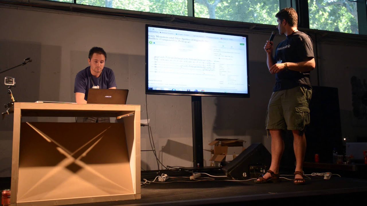 Sharing sheet music on Facebook, Music Hack Day Barcelona 2013 - YouTube