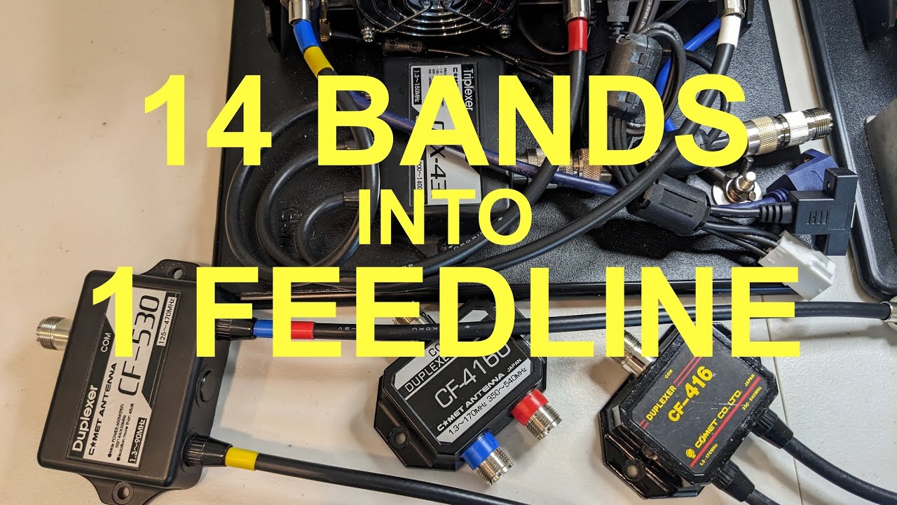 Combine Multiple Bands into One Feedline - YouTube