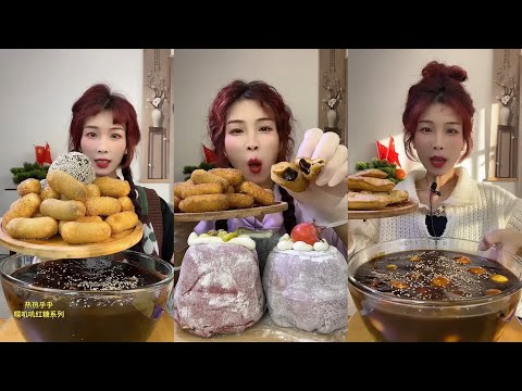 【ASMR】【MUKBANG】CREAM CHOCOLATE DESSERT | EATING SHOW |CHINESE MUKBANG |食べ |吃播 LOVE ASMR•JENNIE #咀嚼音