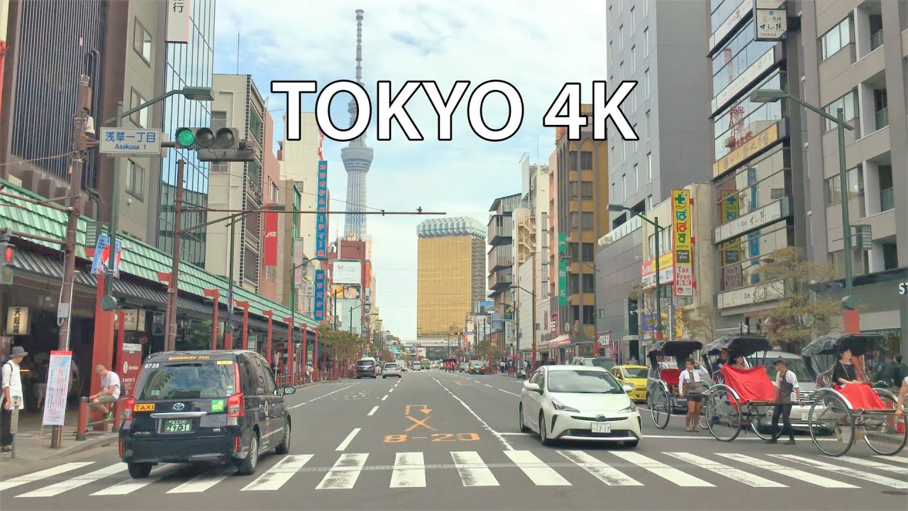 Tokyo 4K - Classic Tokyo Neighborhood - Japan - YouTube