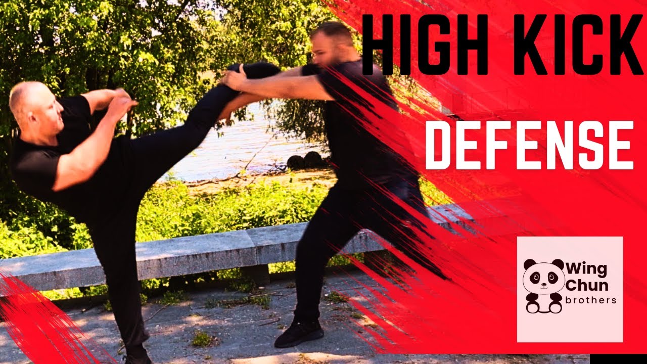 How to defend against high kick - Wing Chun - YouTube