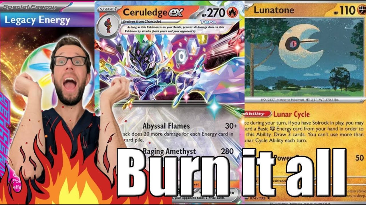 Is Ceruledge the BEST FIRE deck?! // Mega Guide and Gameplay - YouTube