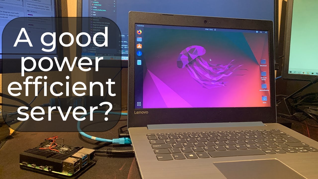 This Old Laptop is now a Linux Server - YouTube