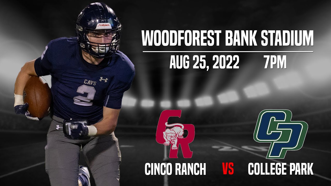 Cinco Ranch HS at TW College Park HS - YouTube