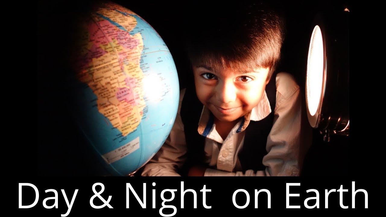 Day and Night Concept for Smart Kids|| Earth's Rotation for Kids ...