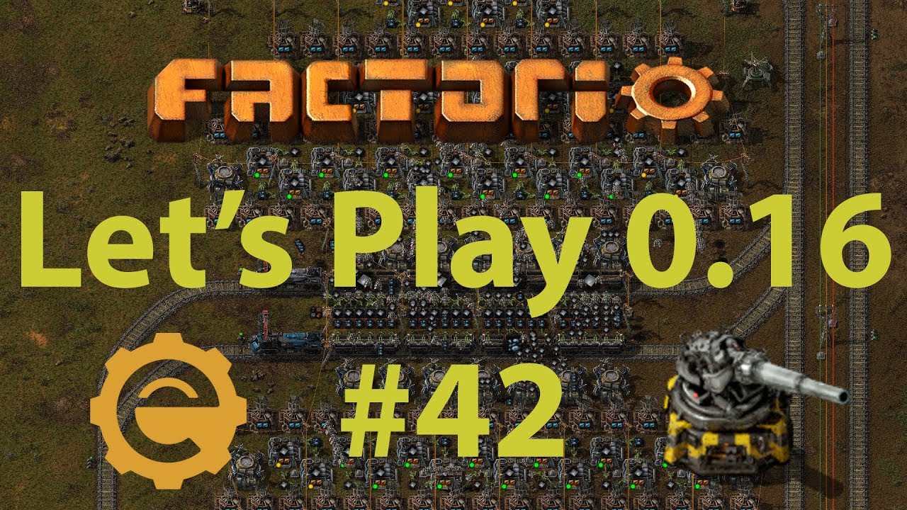 Factorio 0.16 Let's Play #42 - Iron plates to main base - YouTube