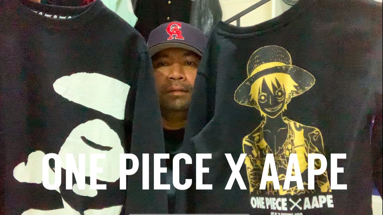 ONE PIECE X AAPE / @randypalen - YouTube