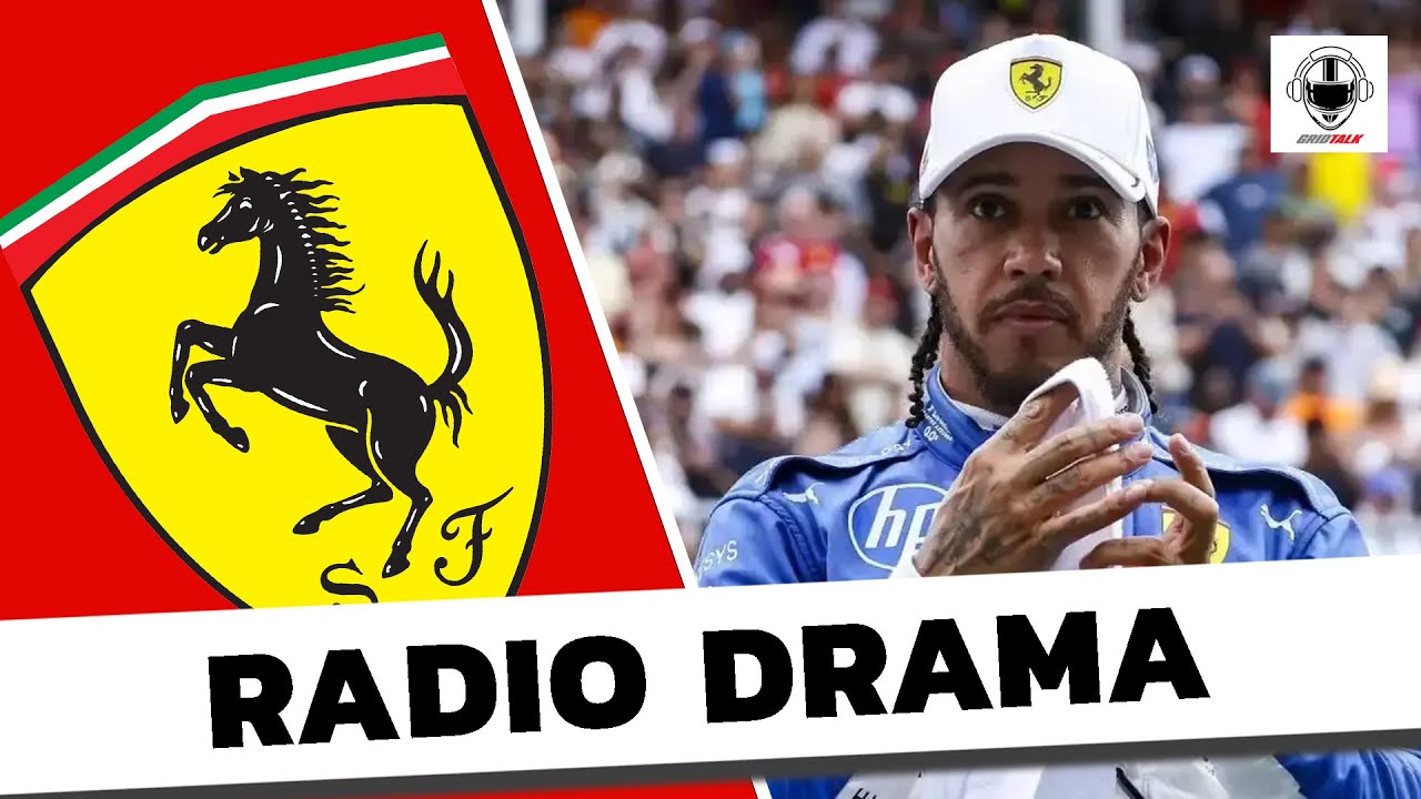 Hamilton vs Ferrari on the radio in Miami | Miami GP Review - YouTube