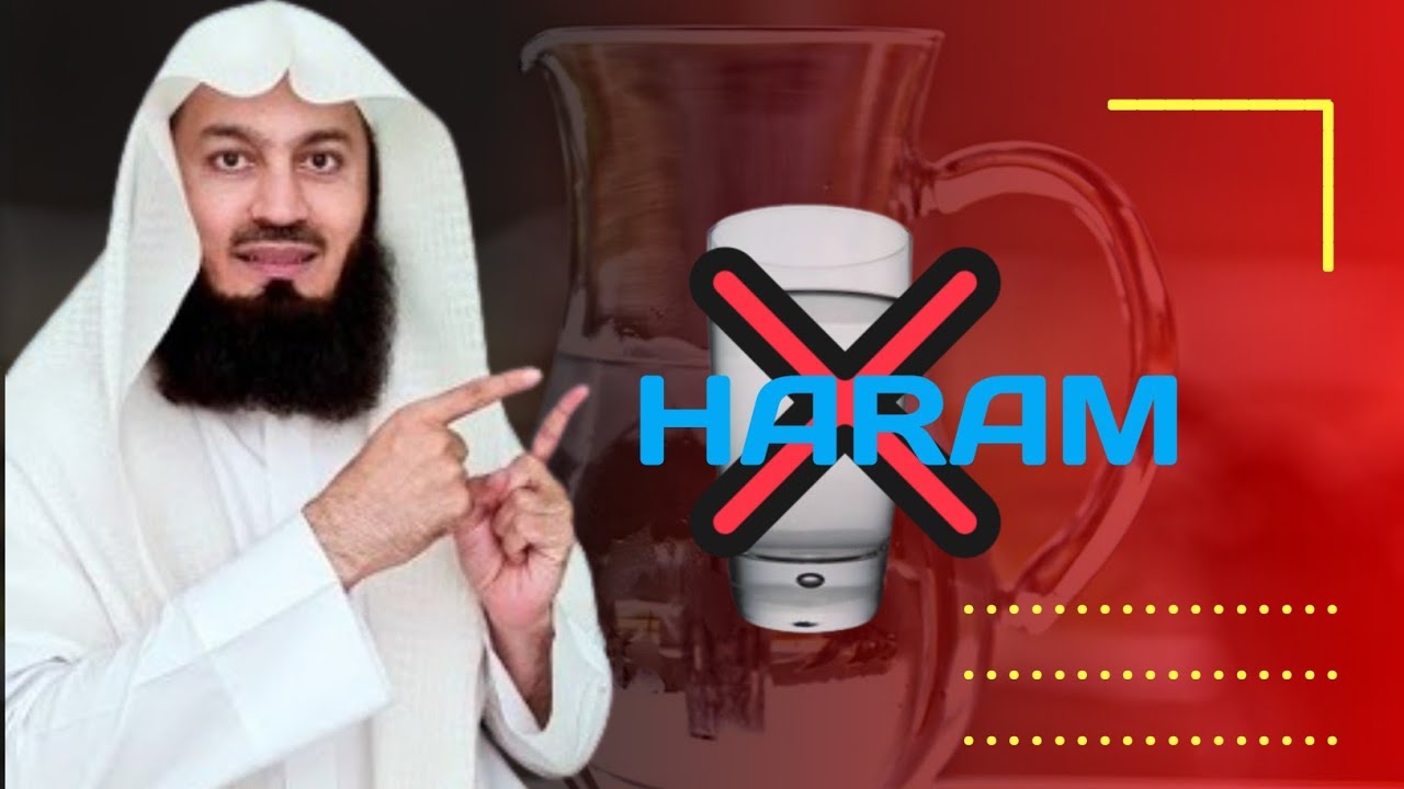 can you believe water will be haram |muft menk |#islam #islamic # ...