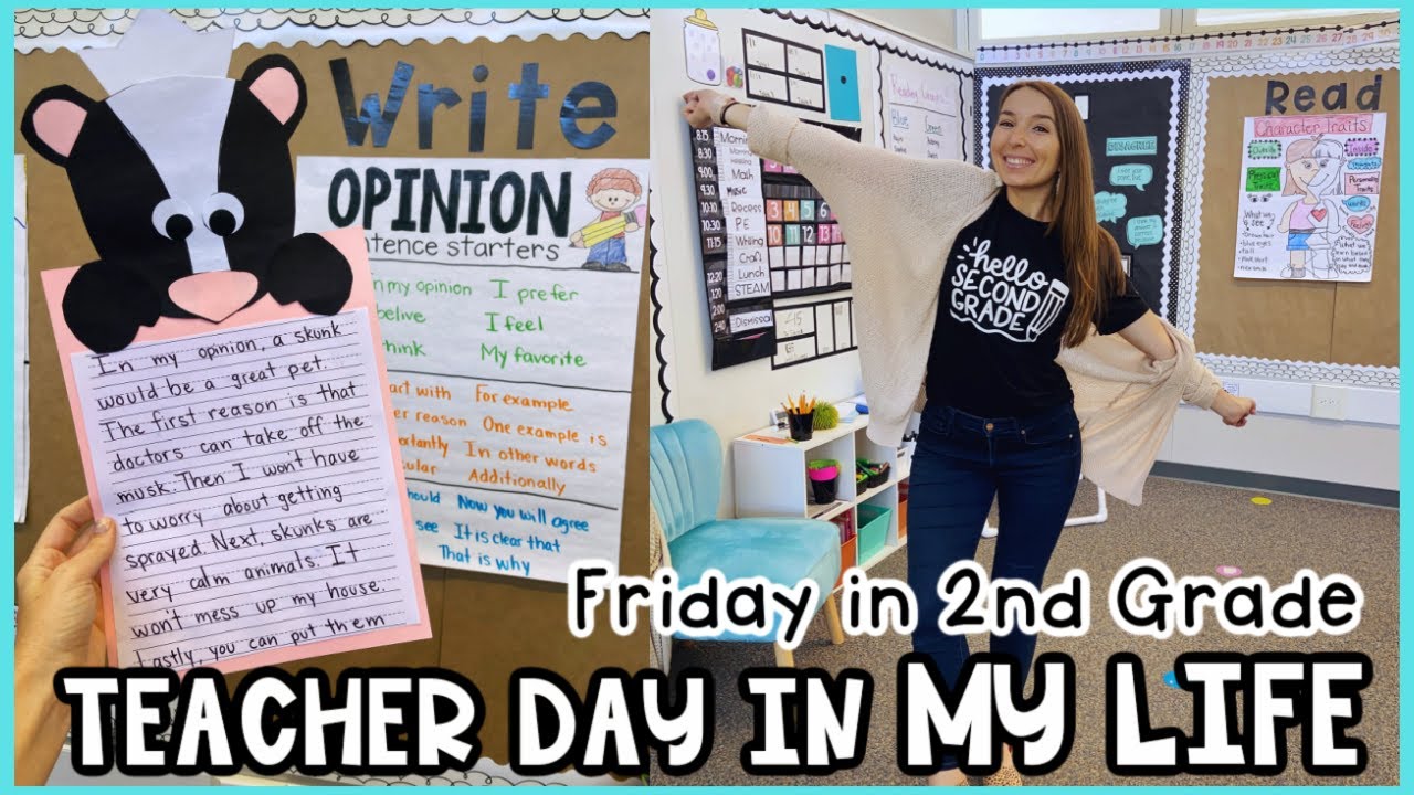 DAY IN MY LIFE AS A 2ND GRADE TEACHER || TEACHER VLOG || How this year ...