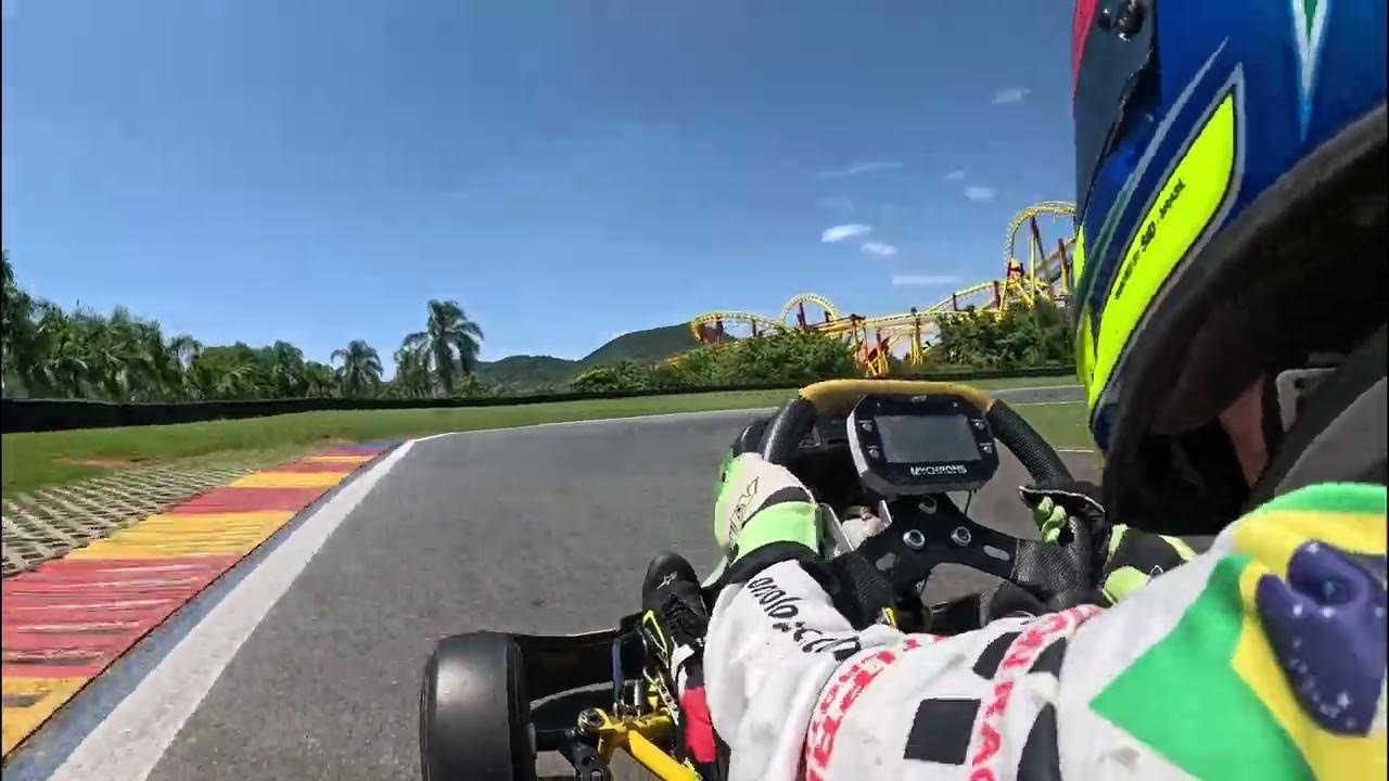 UMA VOLTA COMPLETA NO KARTÓDROMO DO BETO CARRERO | TRAÇADO INVERTIDO ...