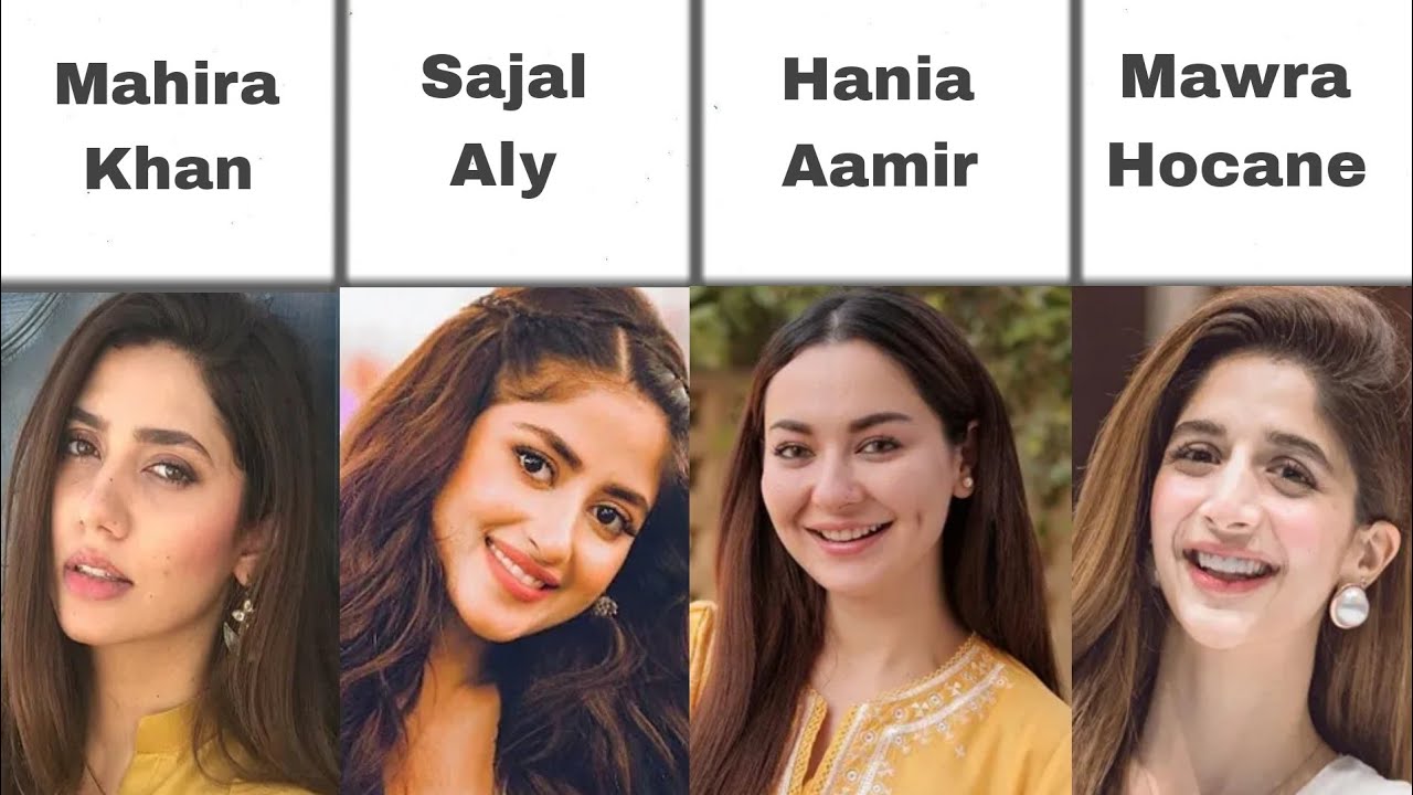 Top 20 Most Famous Pakistani TV Show Actress List You Need to Know ...