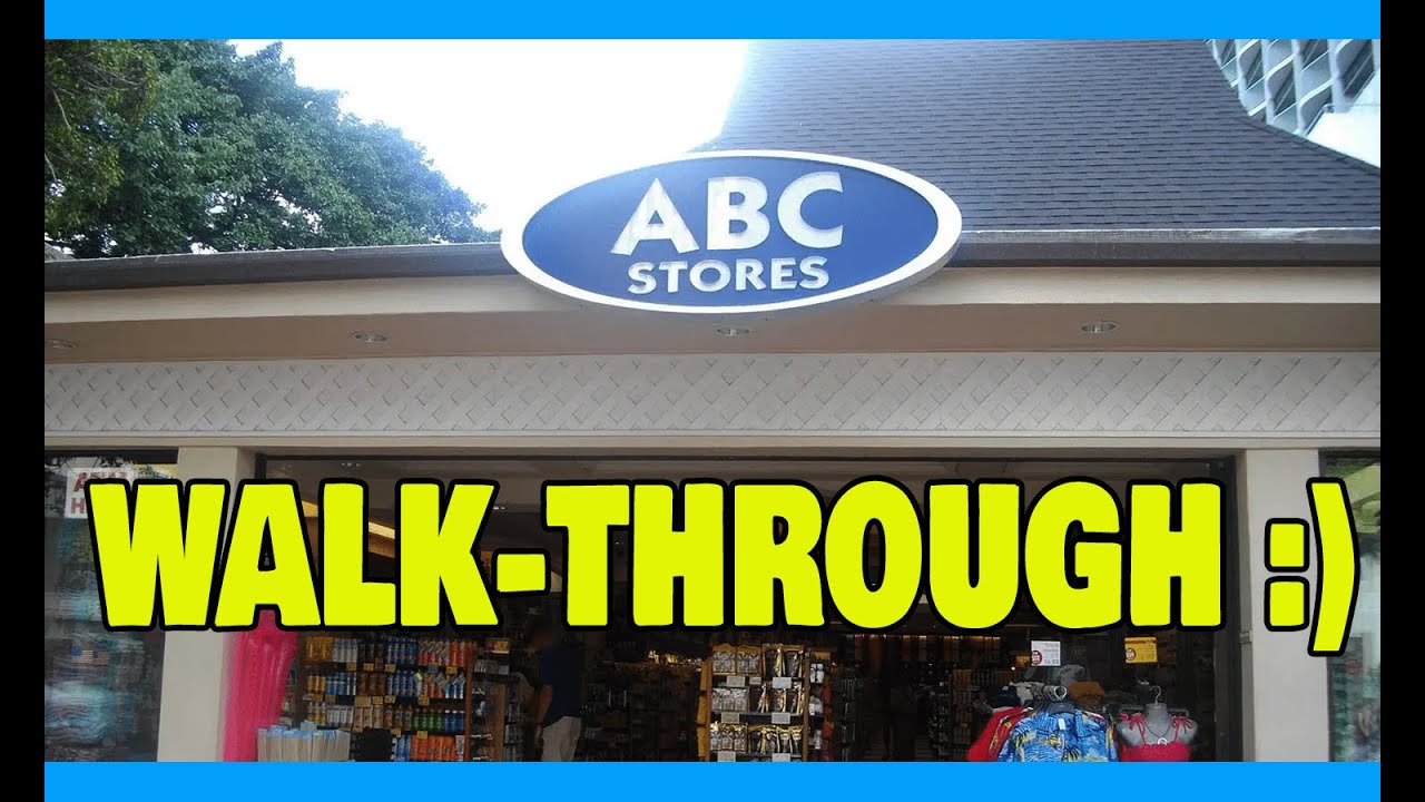 Places in Waikiki - An ABC Store Walk Through - YouTube