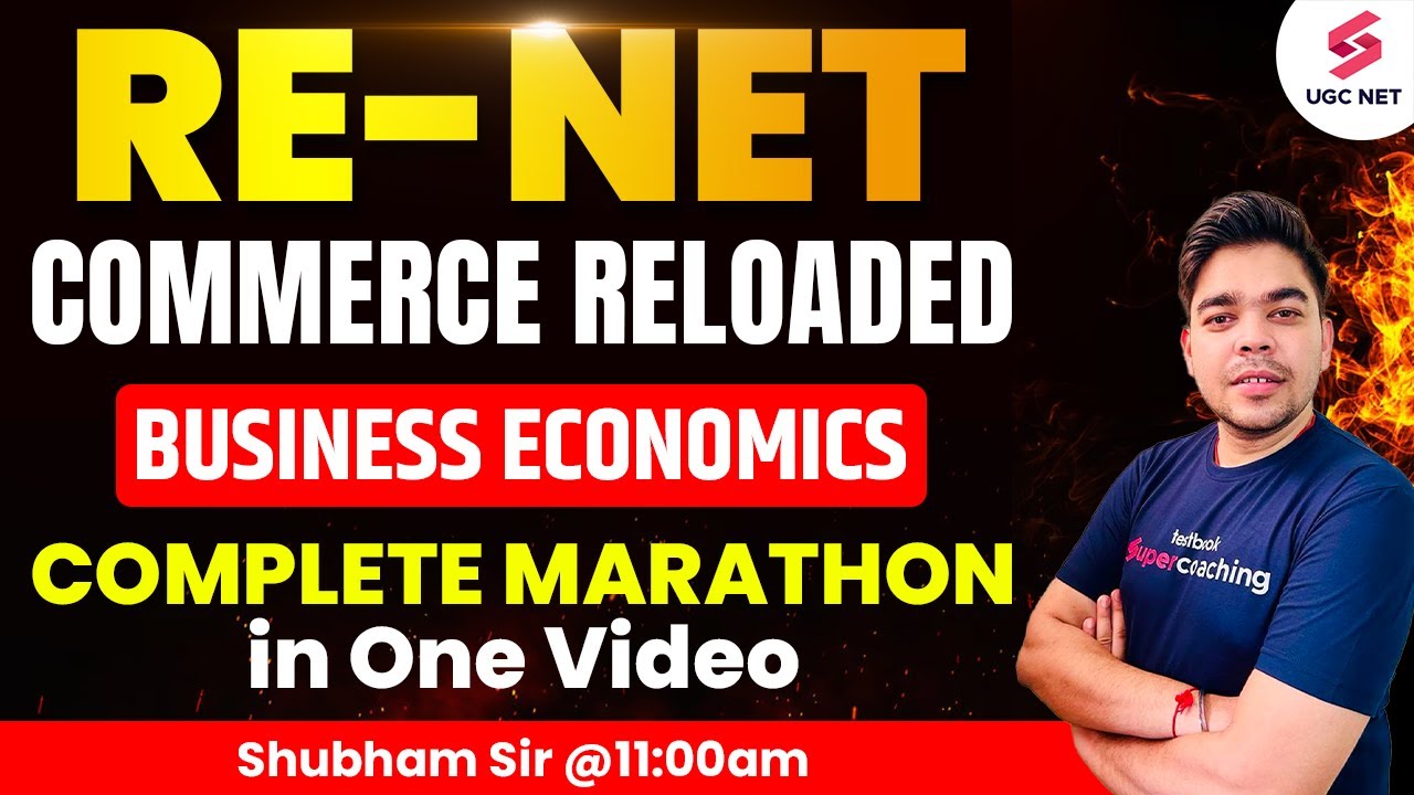 UGC NET Commerce Re-Exam Revision | UGC NET Commerce Business Economics ...