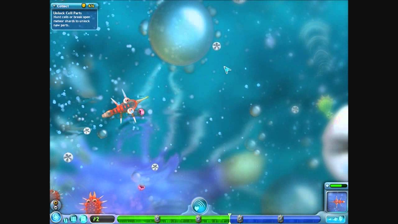 Spore Gameplay Cell stage [2/4] - YouTube
