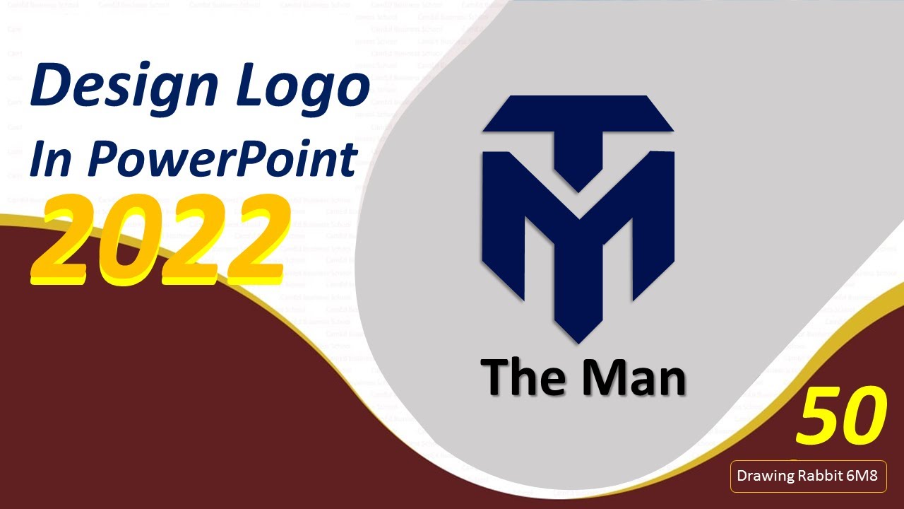 PowerPoint Design Tutorial Lesson _ How To Design Logo_Ep50 - YouTube
