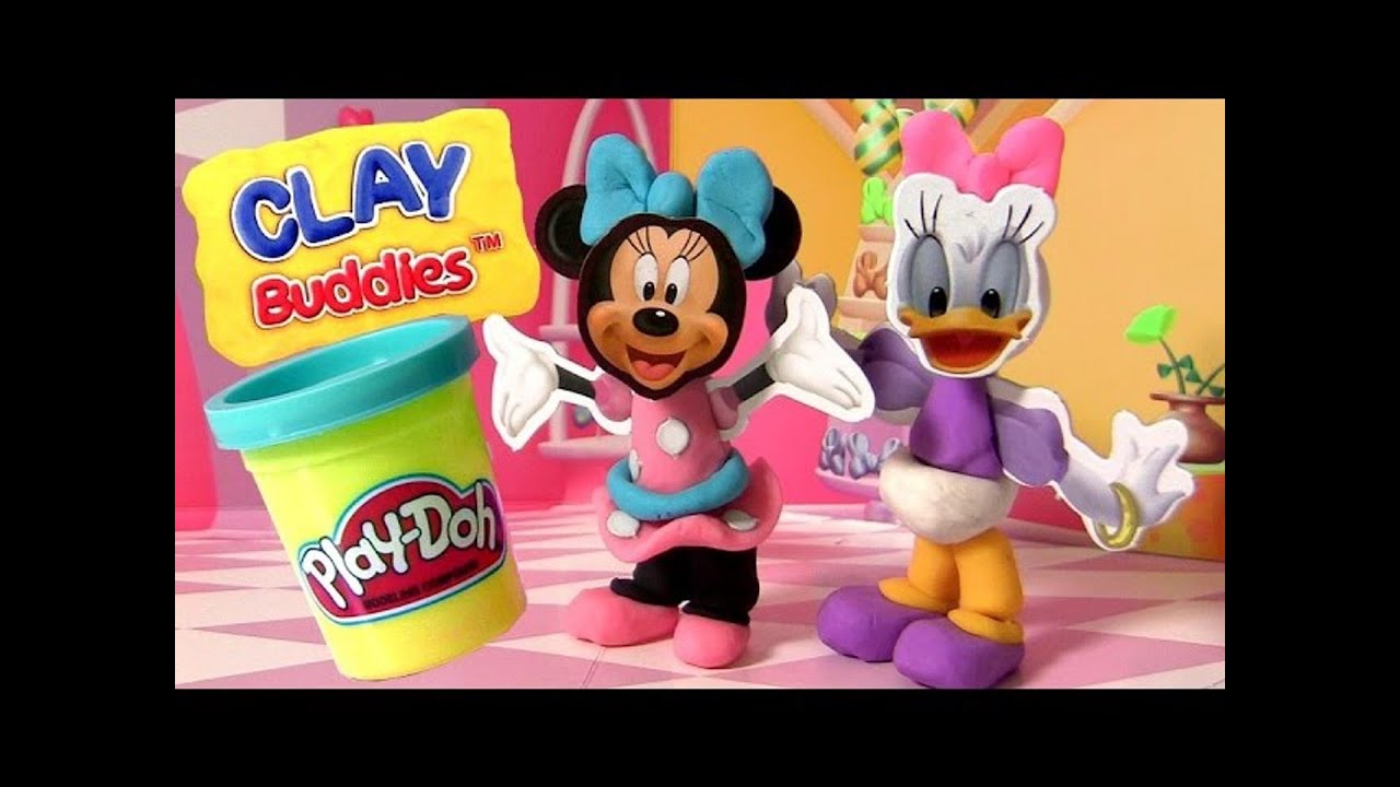 Minnie's BowTique Play Doh Clay Buddies Minnie Mouse and Daisy Duck ...