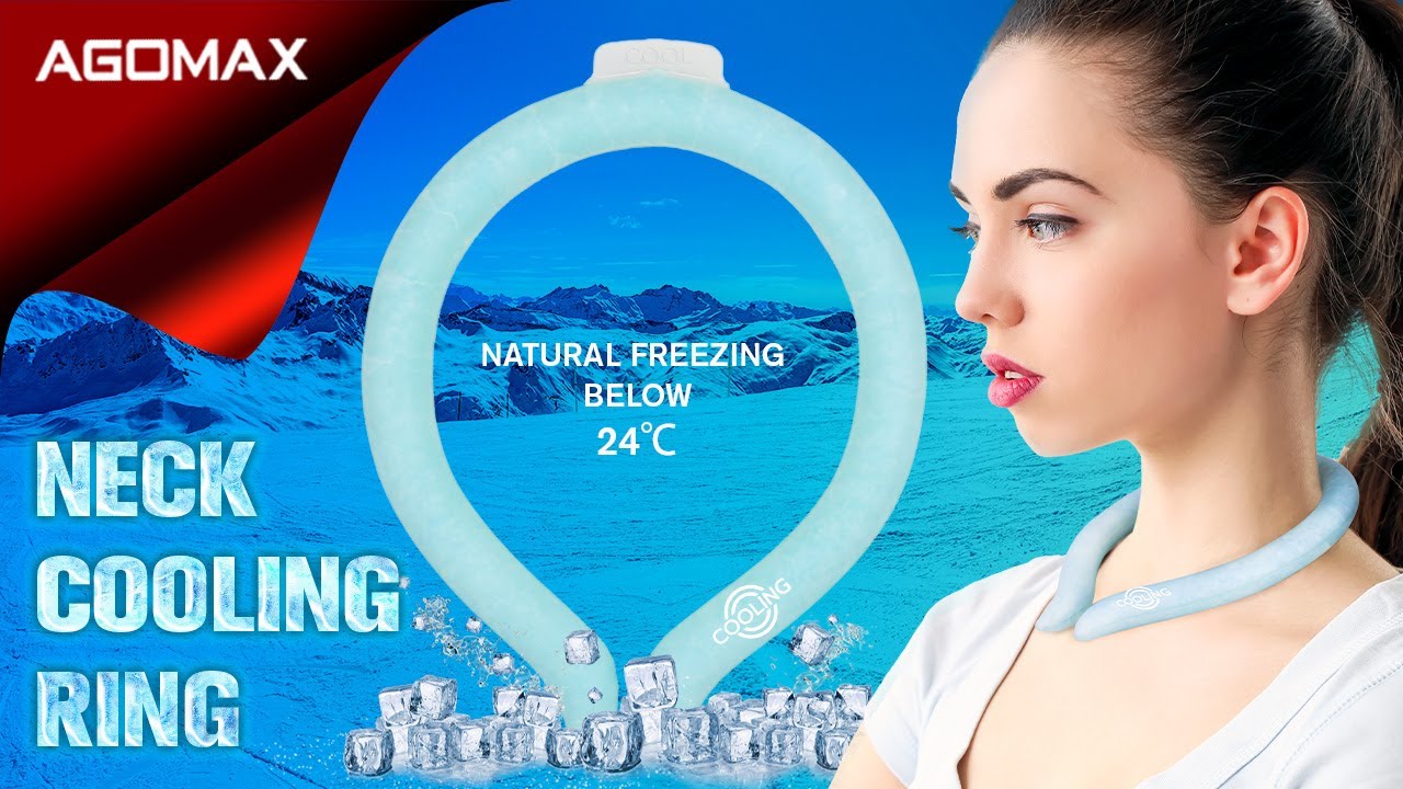 Agomax Neck Cooling Ring - Stay Cool and Comfortable! - YouTube