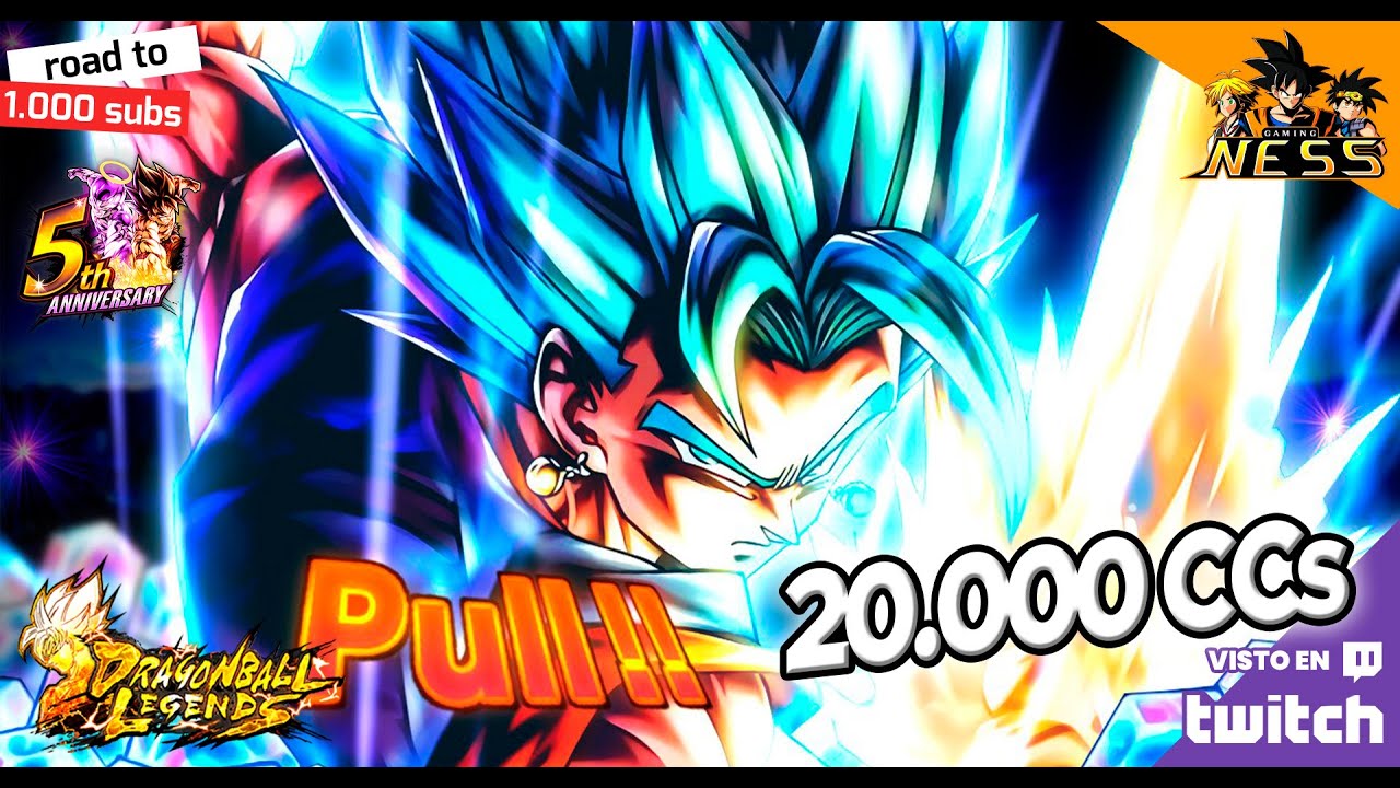 🐉 DRAGON BALL LEGENDS | 😎 YOSHAAAAA! ULTRA VEGITO BLUE SUMMONS 20K CCs ...