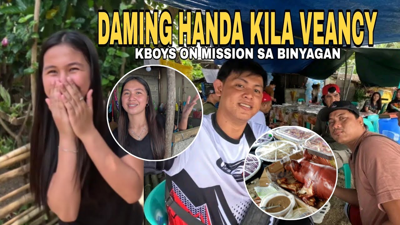 BINYAGAN KILA VEANCY DAMING HANDA | KBOYS ON MISSION | PAPA FRANZ VLOG ...