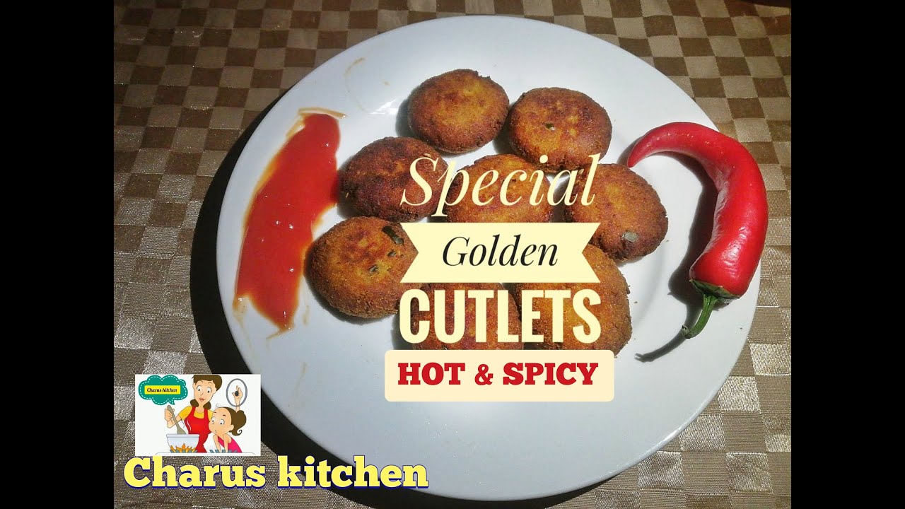 Special Homemade Golden Cutlets | FISH Cutlets recipe | CHARUS KITCHEN ...