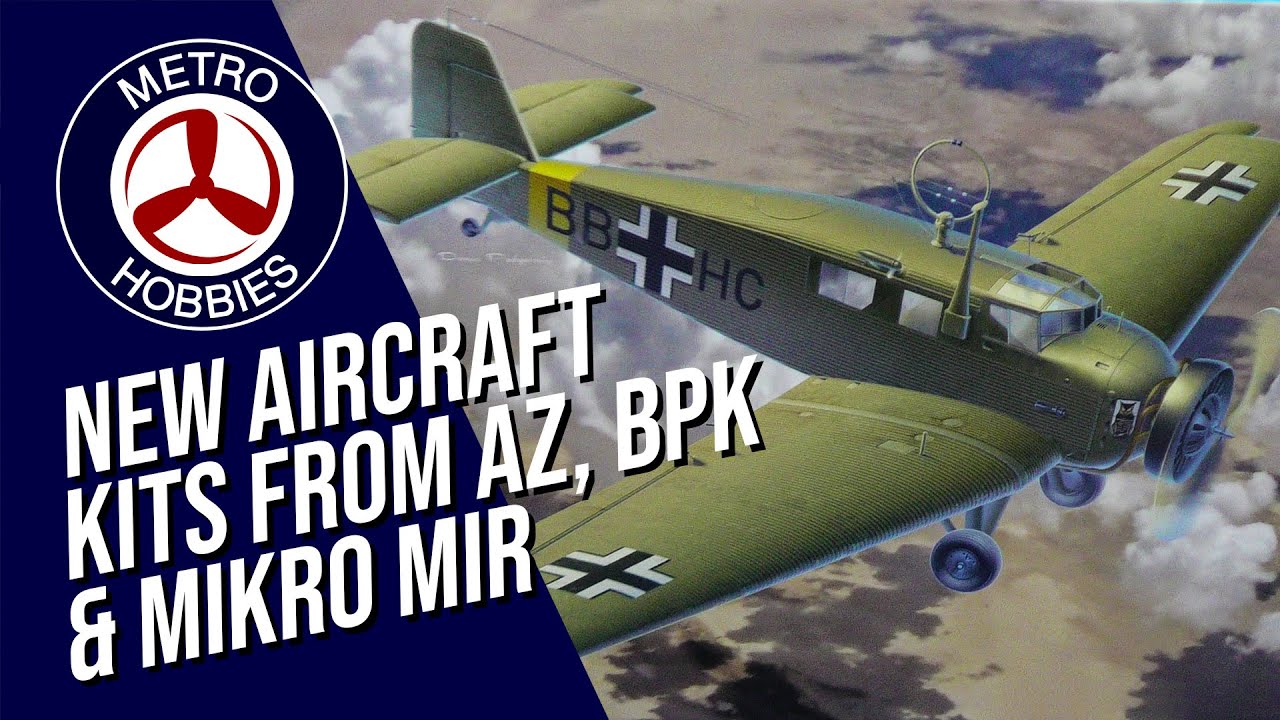 Fresh Aircraft Model Kits Are Flying In | AZ Models, Big Plane Kits ...