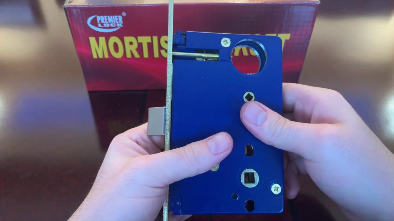 How to Reverse A Mortise Lockset - YouTube