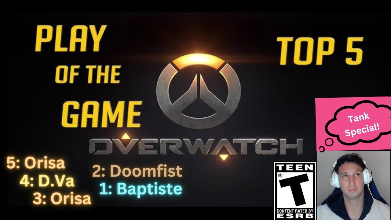 Overwatch 2 Top 5 Play of the Games - YouTube