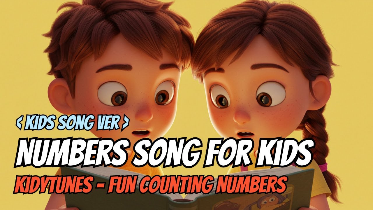 🔢 Numbers Song for Kids | Cheerful Kids Song Version 🎶 - YouTube