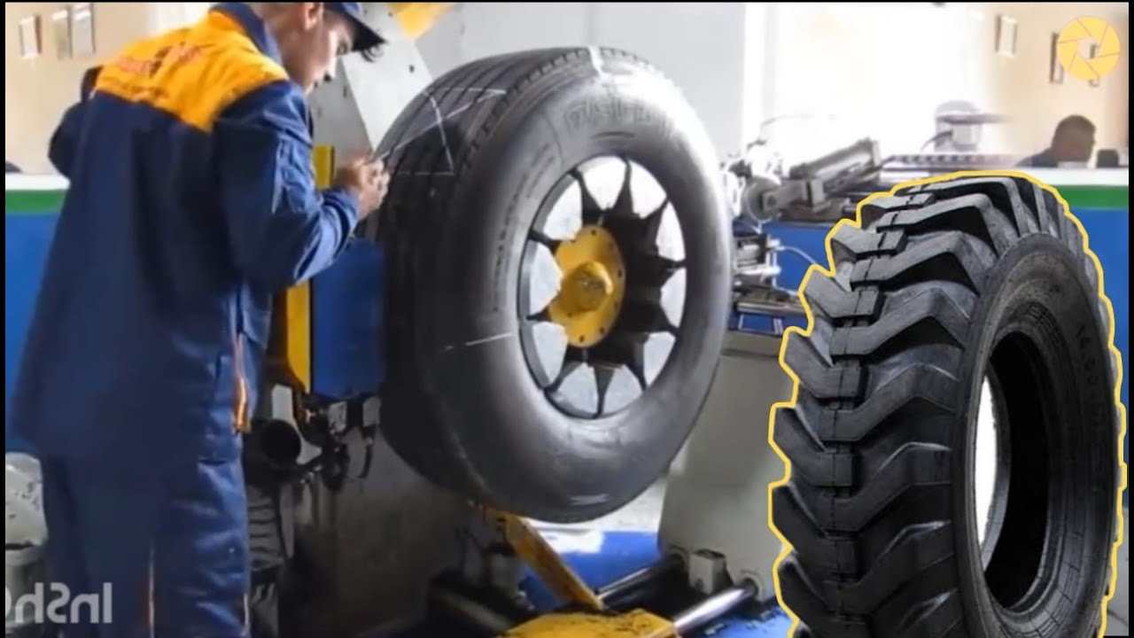How to Recap,Retread Truck,Tractor tyre Process | Restoration Old Tyre ...