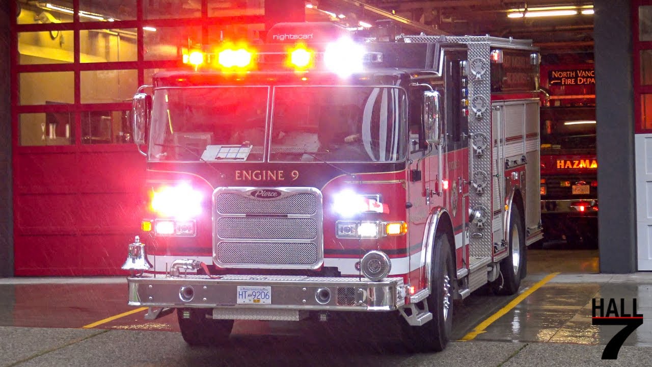 City of North Vancouver Fire Department - Response Collection - YouTube