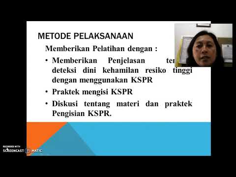 Pelatihan Kader Tentang Kehamilan Resiko Tinggi Dengan Menggunakan ...