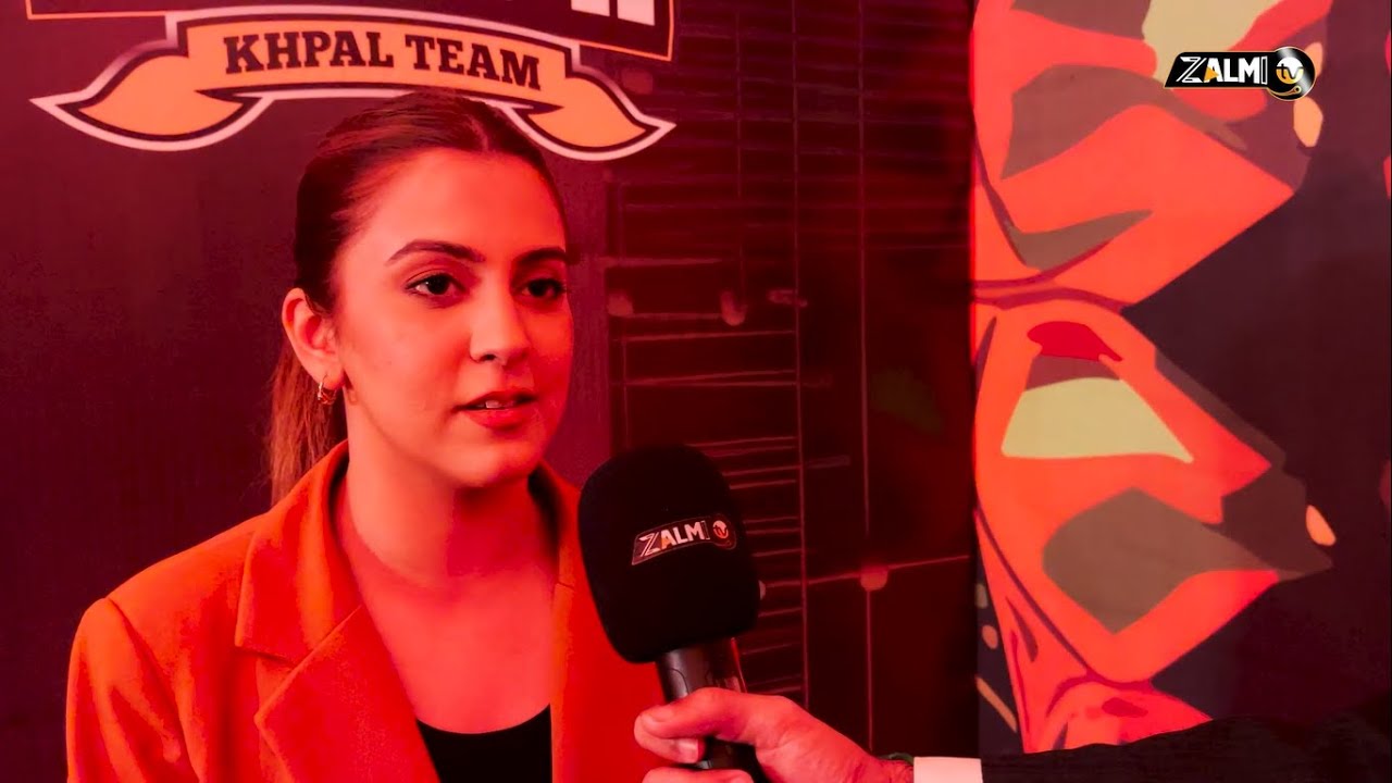 Roha Nadeem admires Babar Azam as her Favorite Player | Ufone X Zalmi ...