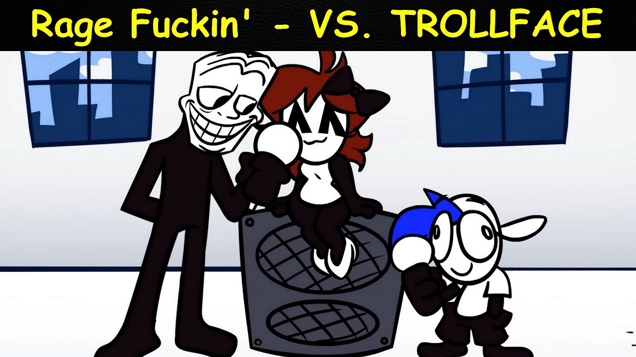 Friday Night Funkin': VS. TROLLFACE Full Week [FNF Mod/Hard] - YouTube