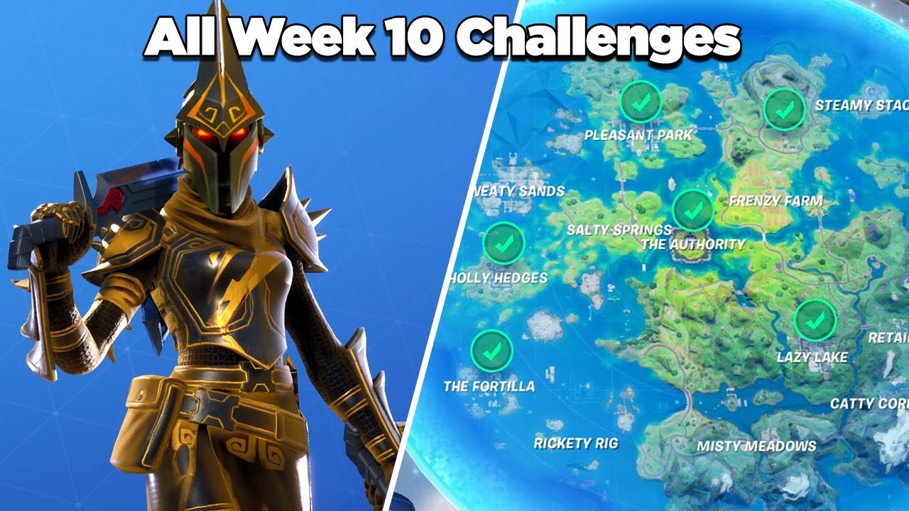Fortnite All Week 10 Challenges Guide (Fortnite Chapter 2 Season 3 ...
